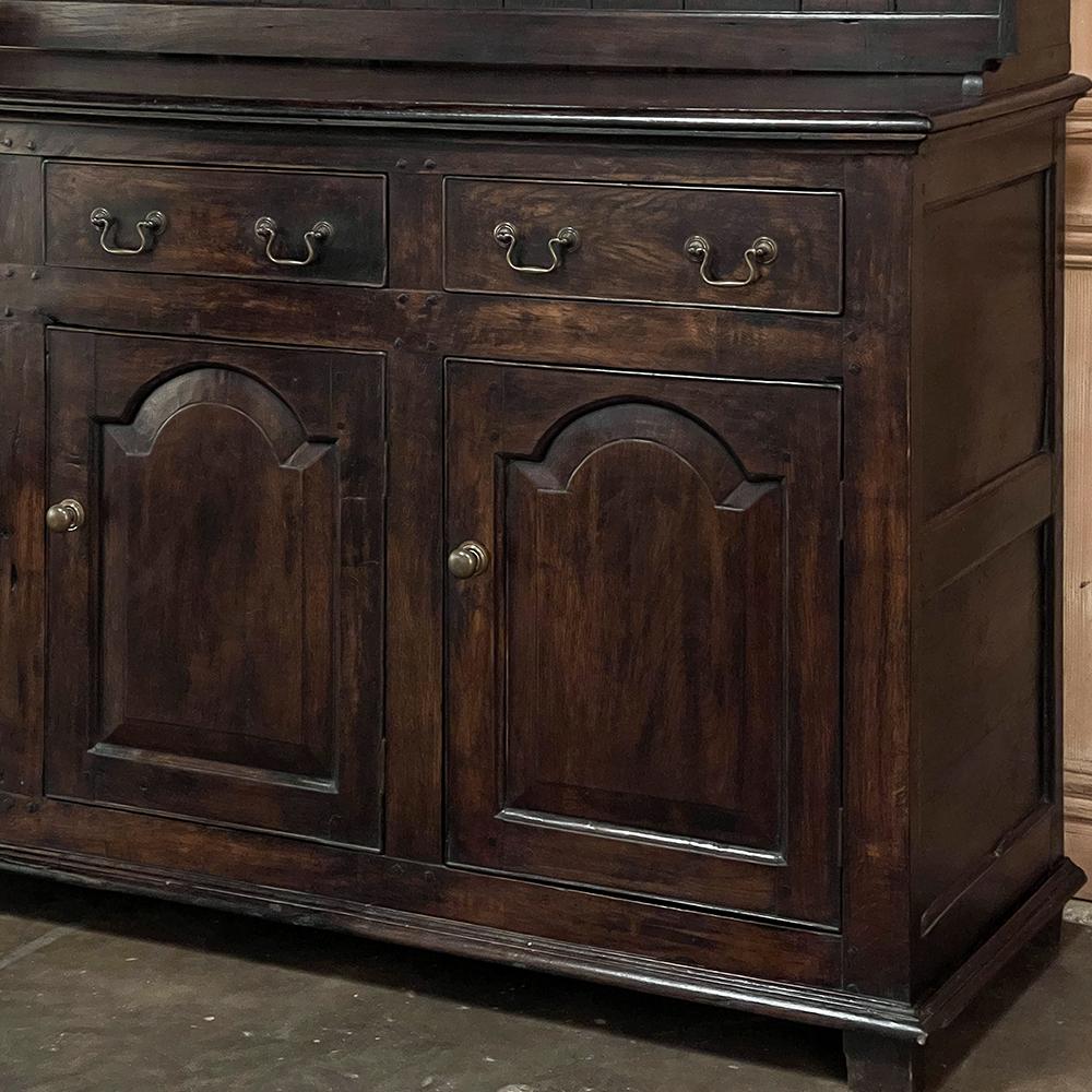 18th Century Rustic English Colonial Cupboard ~ Sideboard with Plate ...
