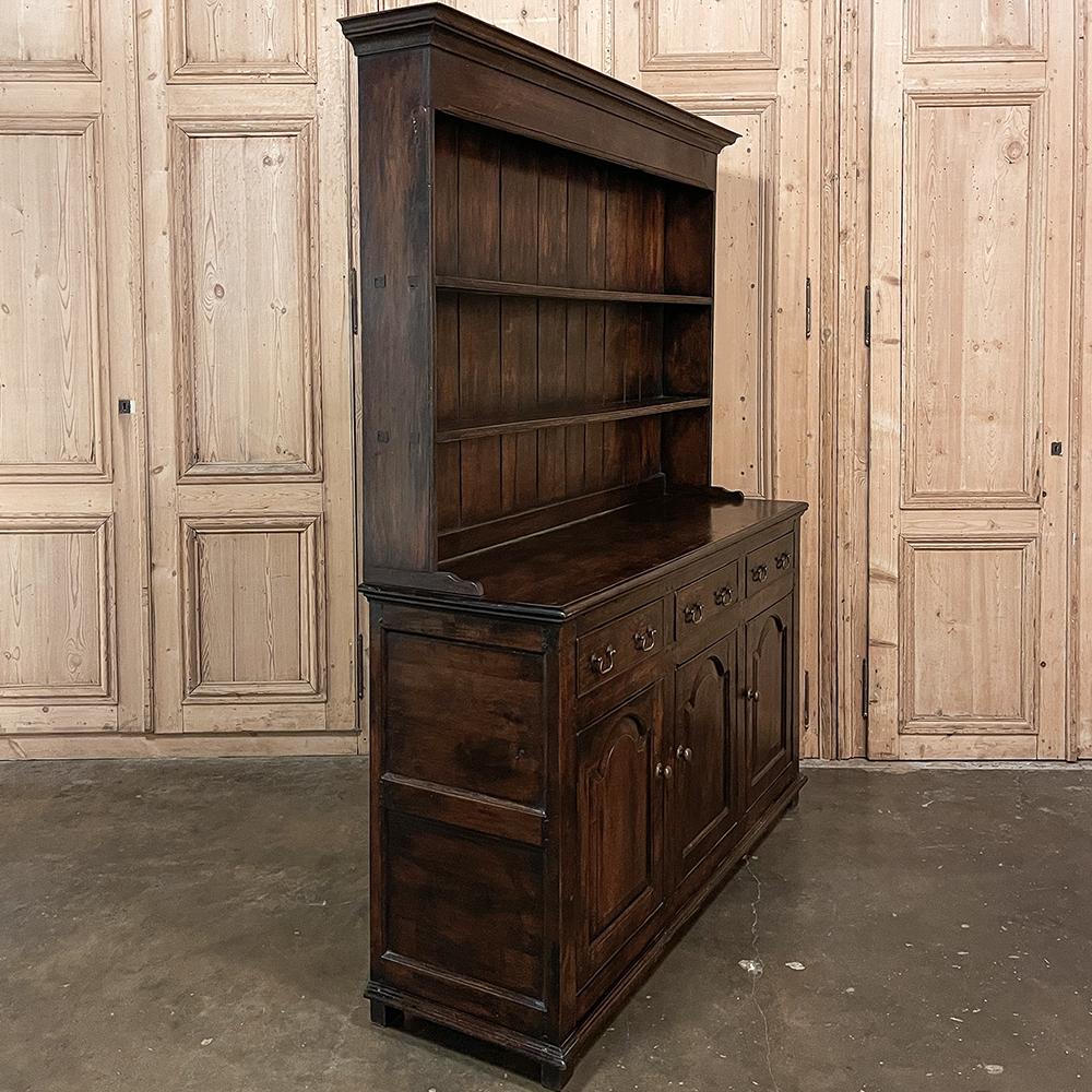 18th Century Rustic English Colonial Cupboard ~ Sideboard with Plate ...