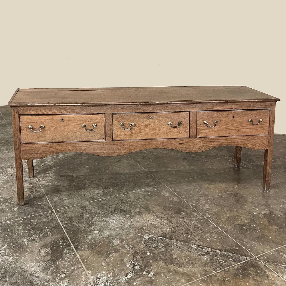 18th Century Rustic English Colonial Sofa Table ~ Console ~ Credenza at ...