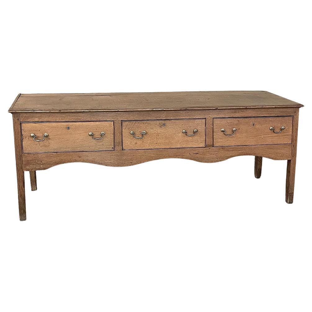 18th Century Rustic English Colonial Sofa Table ~ Console ~ Credenza at ...