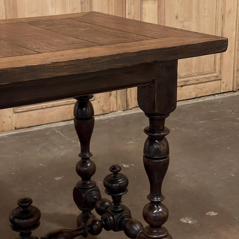 18th Century Rustic Henri II End Table For Sale at 1stDibs