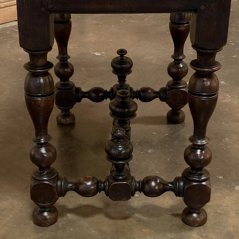 18th Century Rustic Henri II End Table For Sale at 1stDibs