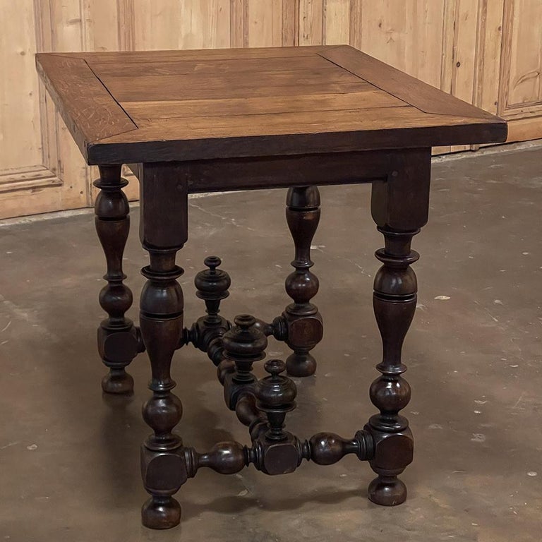 18th Century Rustic Henri II End Table For Sale at 1stDibs