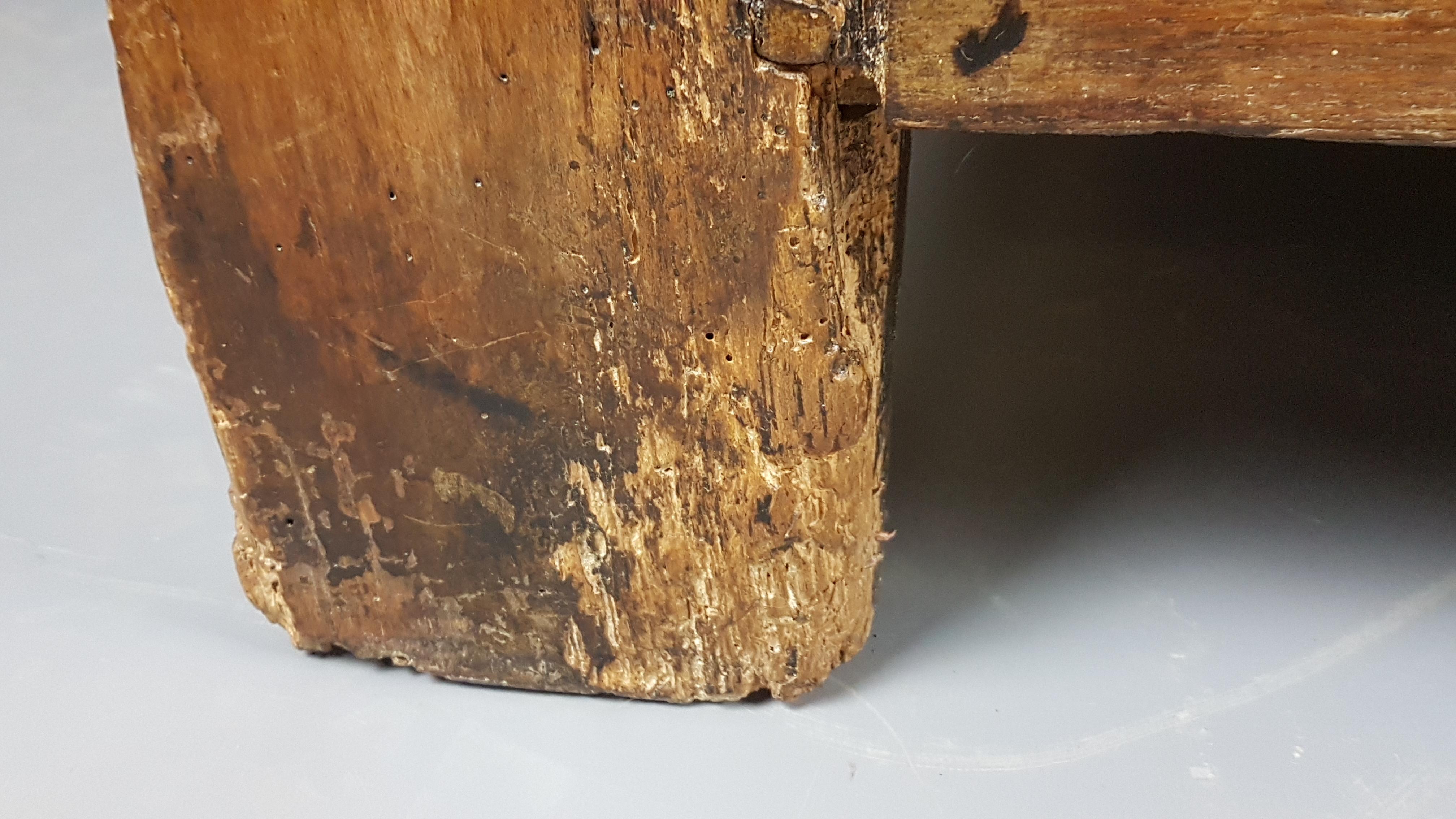 18th Century Scandinavian Walnut Coffer For Sale at 1stDibs