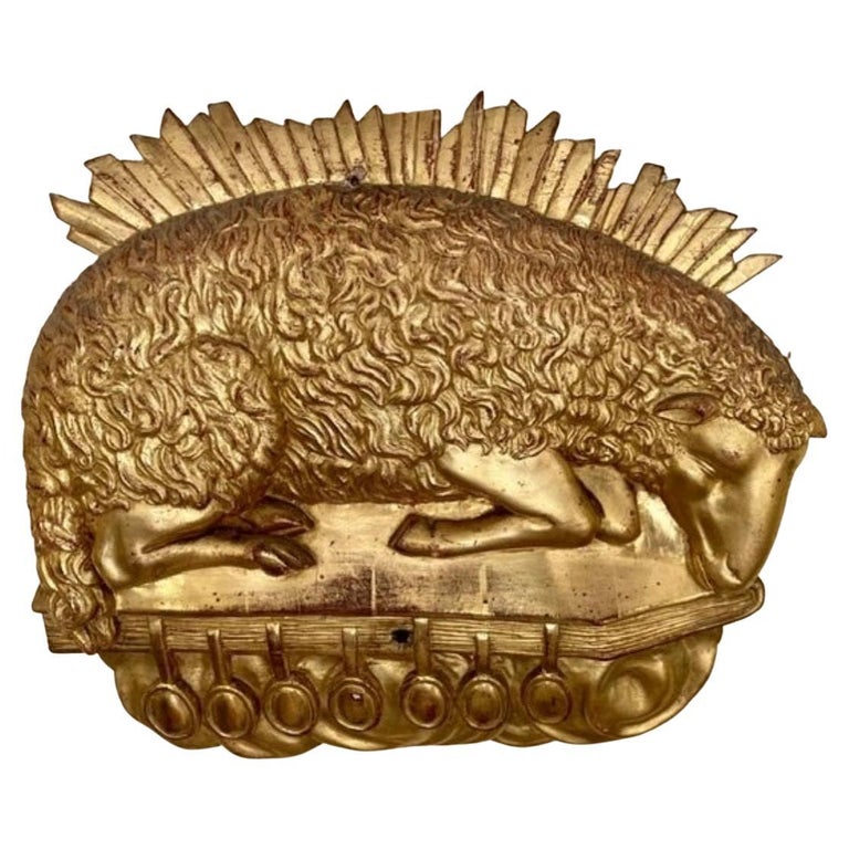 18th Century, Sculpture The Lamb Pascal and The Seven Seals For Sale at ...