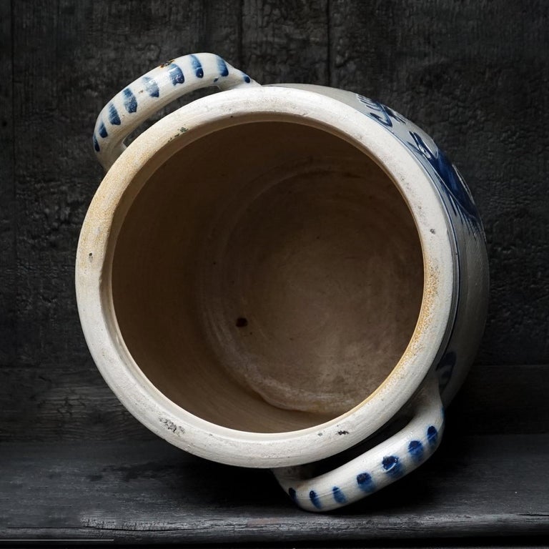 18th Century Set of Ritzdekor Westerwald Horse and Bird Pottery or ...