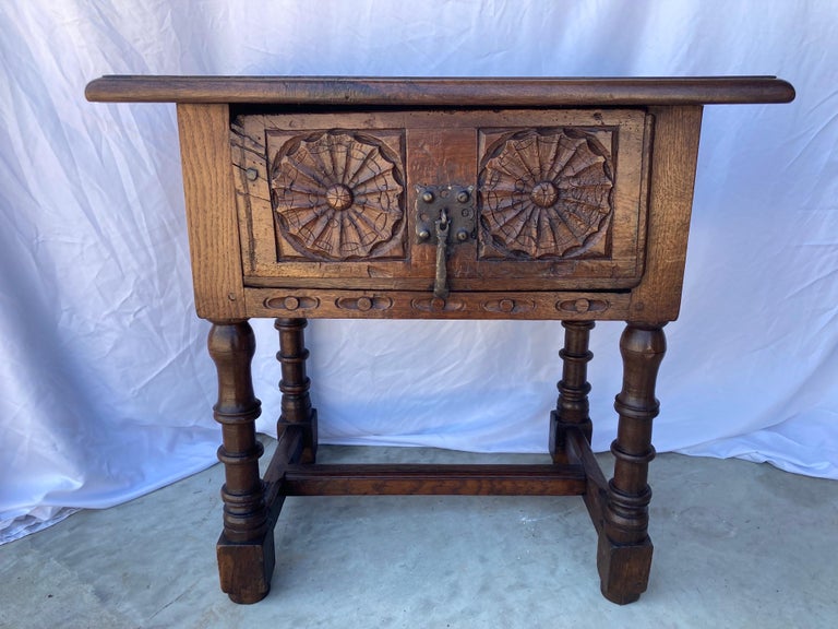 18th Century Spanish Baroque Side Table/End Table at 1stDibs