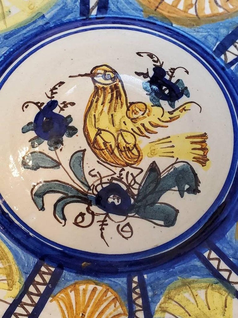18th Century Spanish Colonial Earthenware Barbers Shaving Bowl For Sale ...