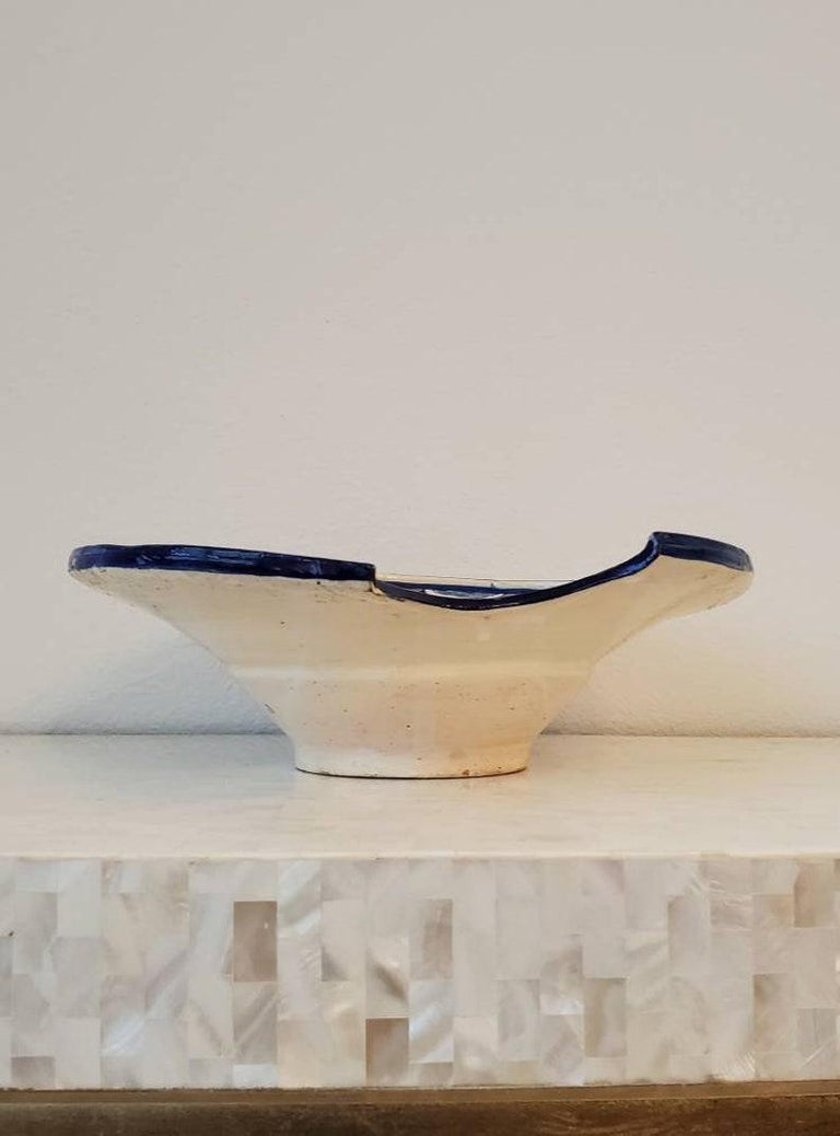 18th Century Spanish Colonial Earthenware Barbers Shaving Bowl For Sale ...