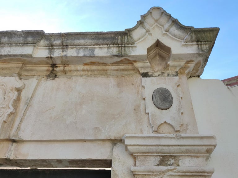 18th Century Spanish Limestone Stately Entrance Surround For Sale at ...