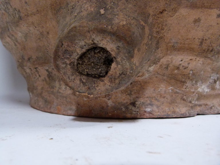 18th Century Spanish Red Clay Jar at 1stDibs