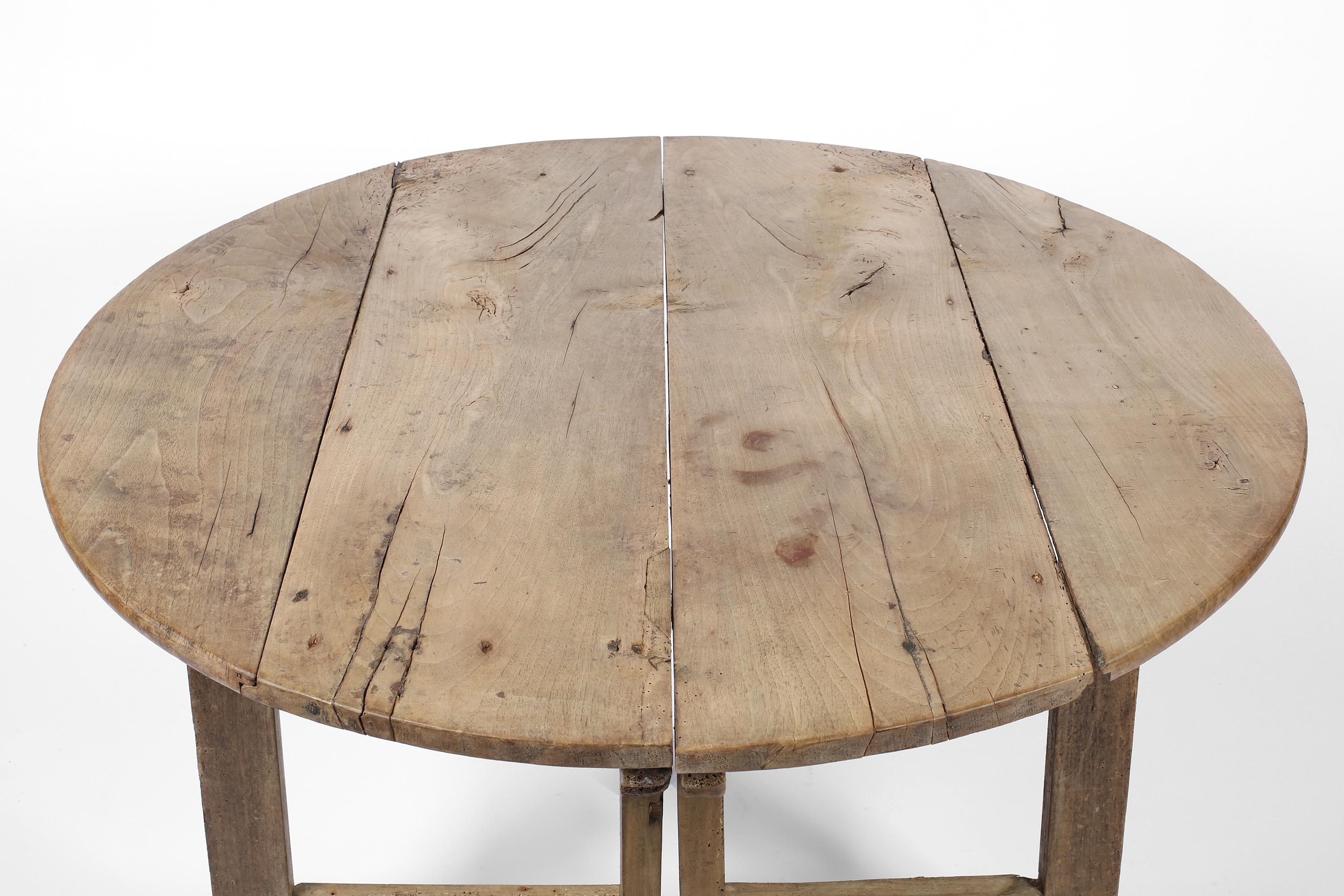 18th Century Spanish Rustic Antique Demi-Lune Console Tables For Sale ...