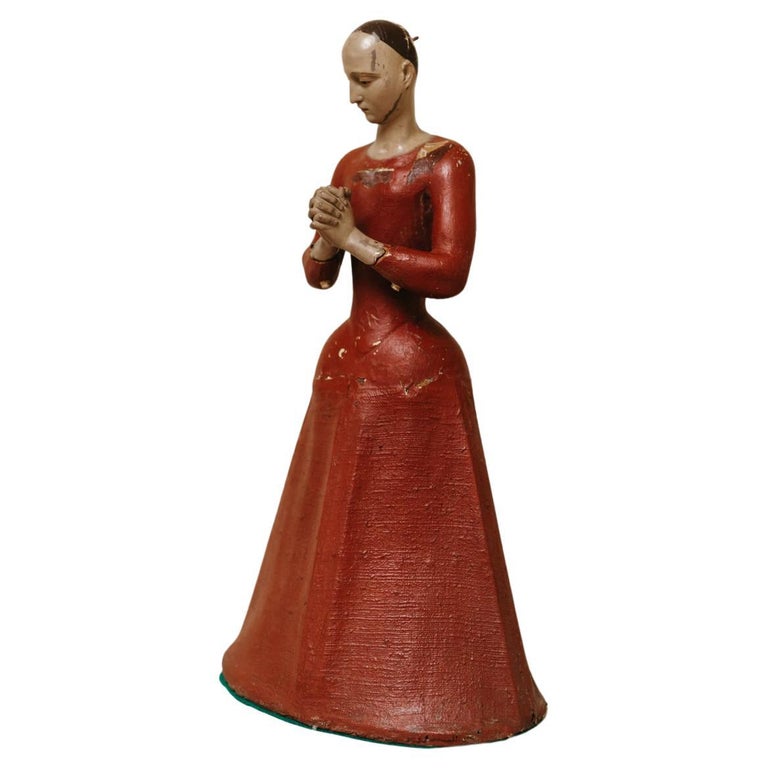 18th Century Spanish Santos Figure For Sale at 1stDibs
