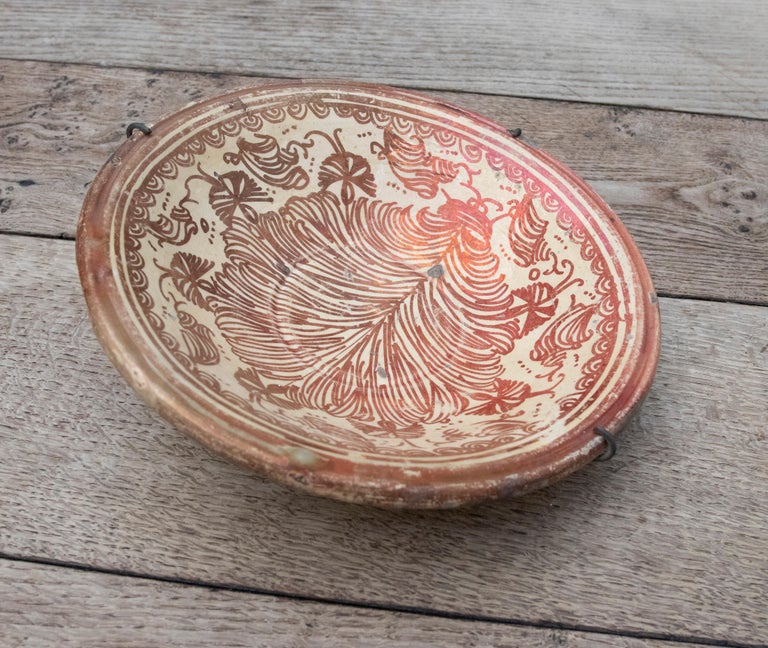 18th Century Spanish Valencian Manises Lusterware Ceramic Plate For ...