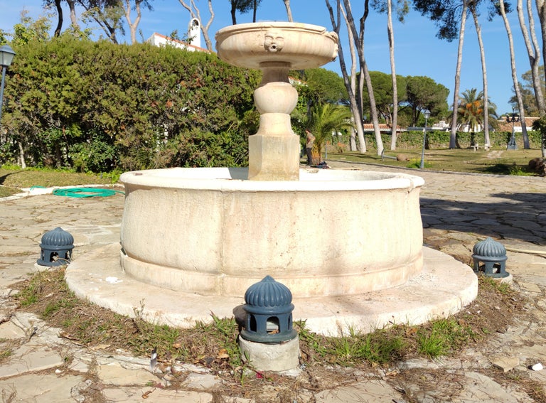 18th Century Stone Fountain and Pool Surround For Sale at 1stDibs