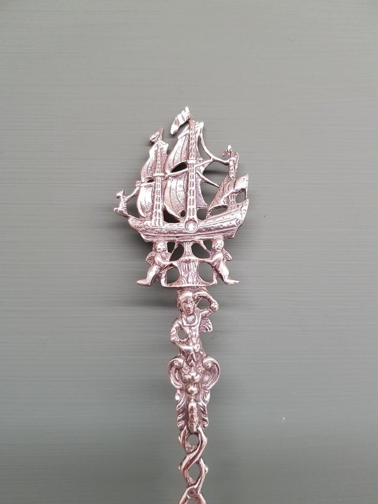 18th Century Style Dutch Silver Spoon For Sale at 1stDibs