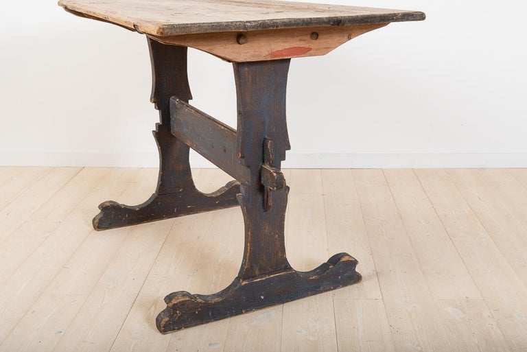 18th Century Swedish Folk Art Dining Table at 1stDibs