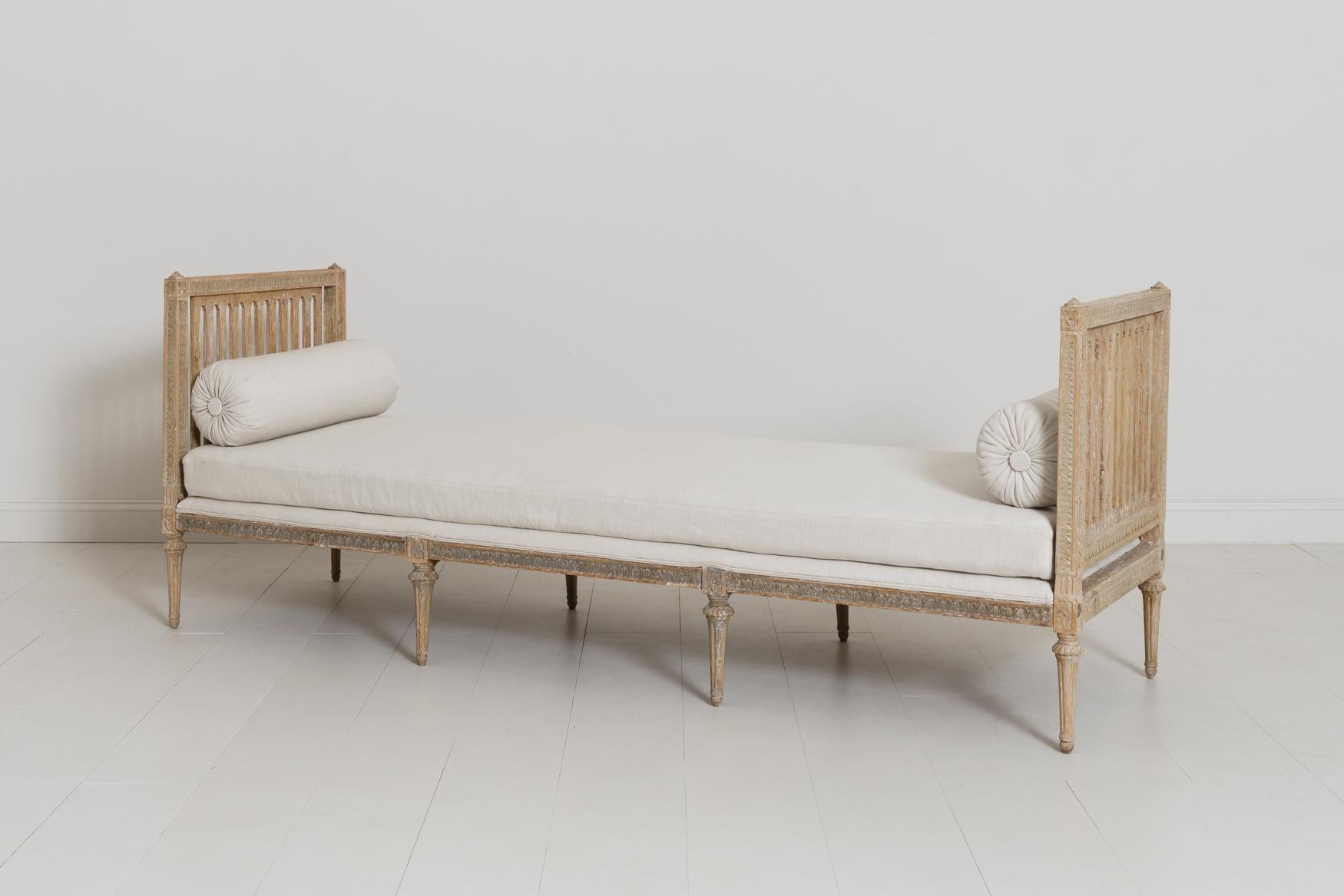 18th Century Swedish Gustavian Period Original Paint Daybed by Johan ...