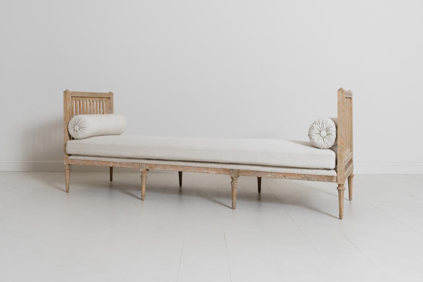 18th Century Swedish Gustavian Period Original Paint Daybed by Johan ...