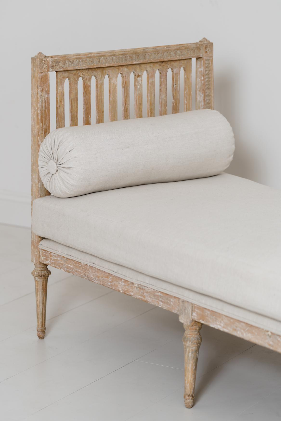 18th Century Swedish Gustavian Period Original Paint Daybed by Johan ...