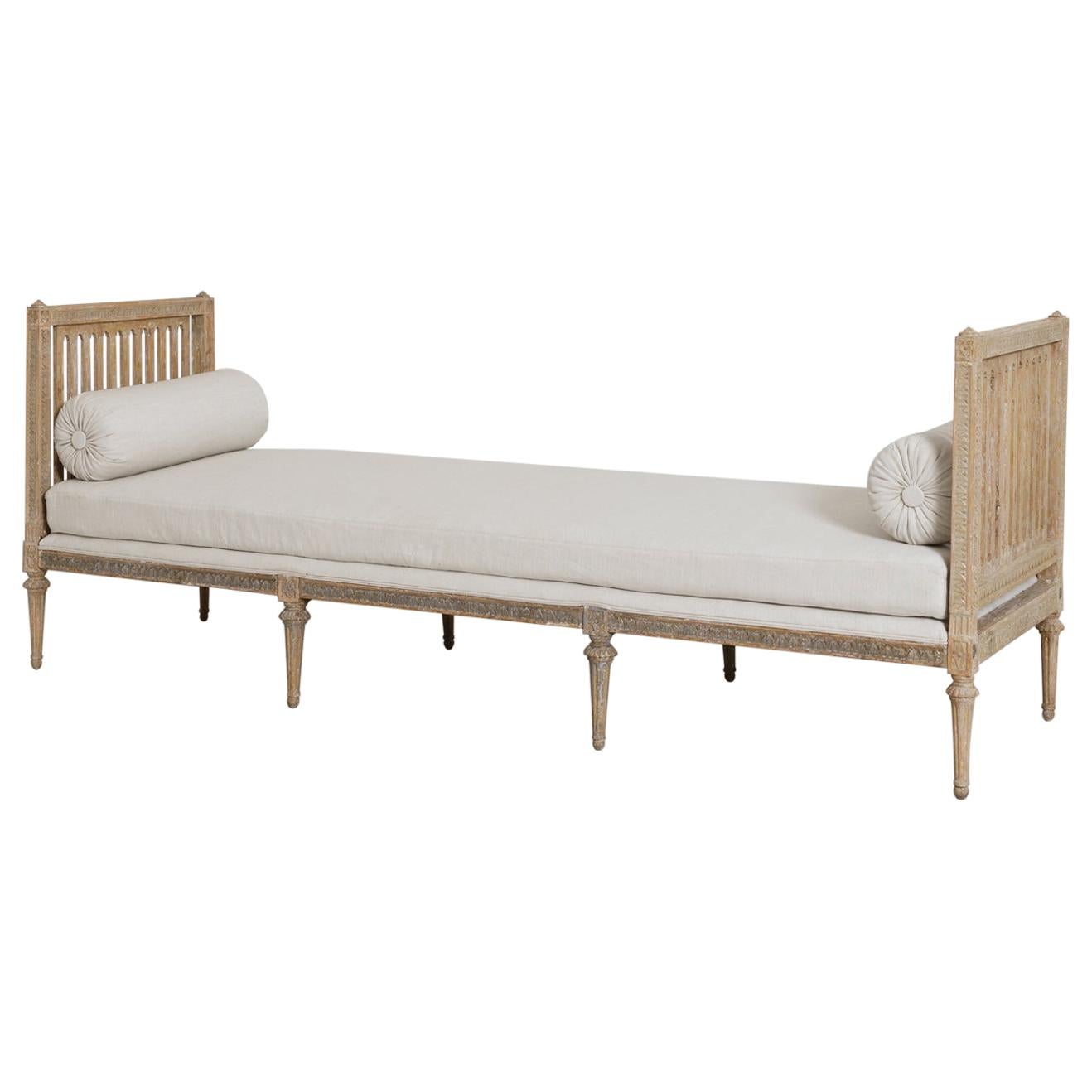 18th Century Swedish Gustavian Period Original Paint Daybed by Johan ...