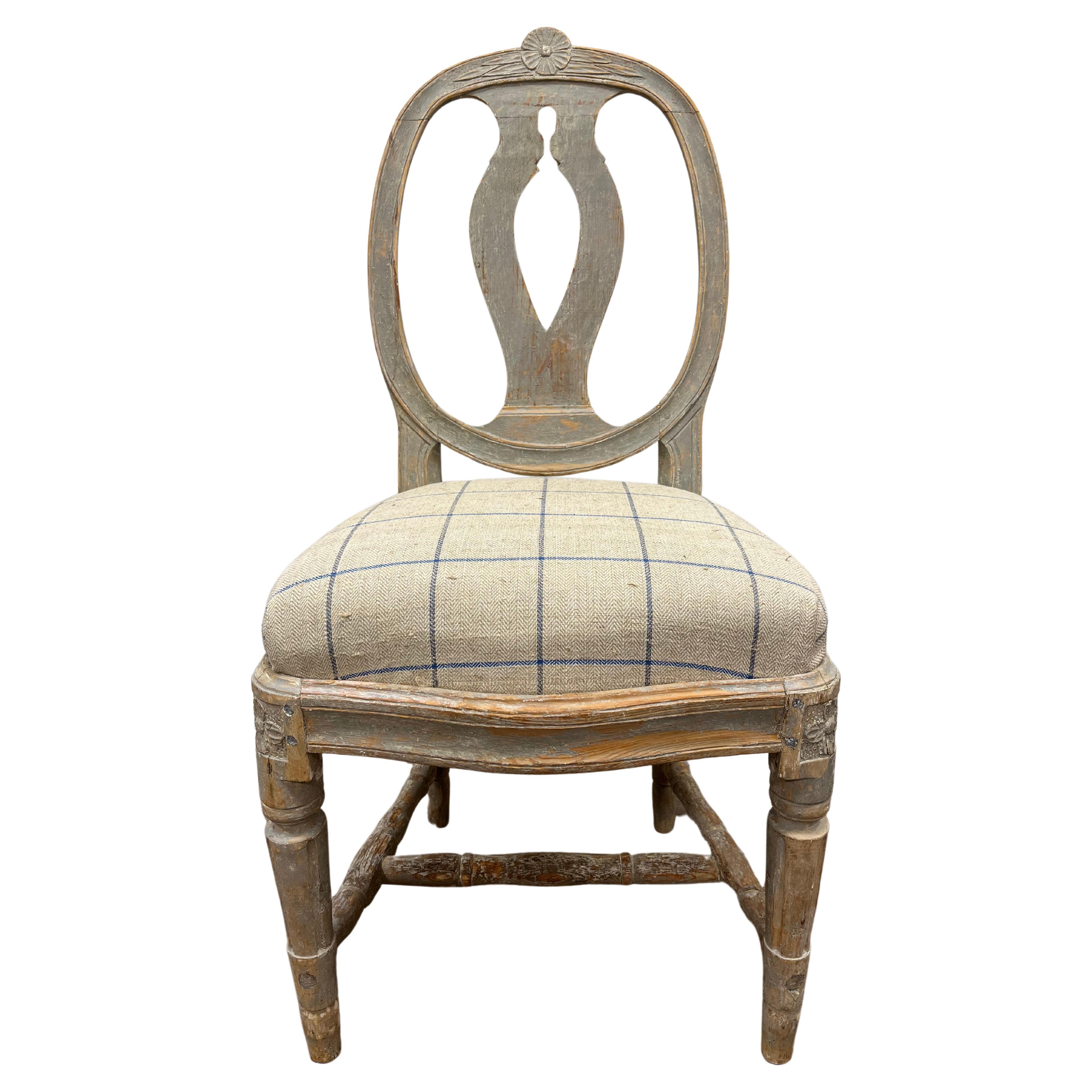 18th Century Swedish Model Side Chair For Sale at 1stDibs