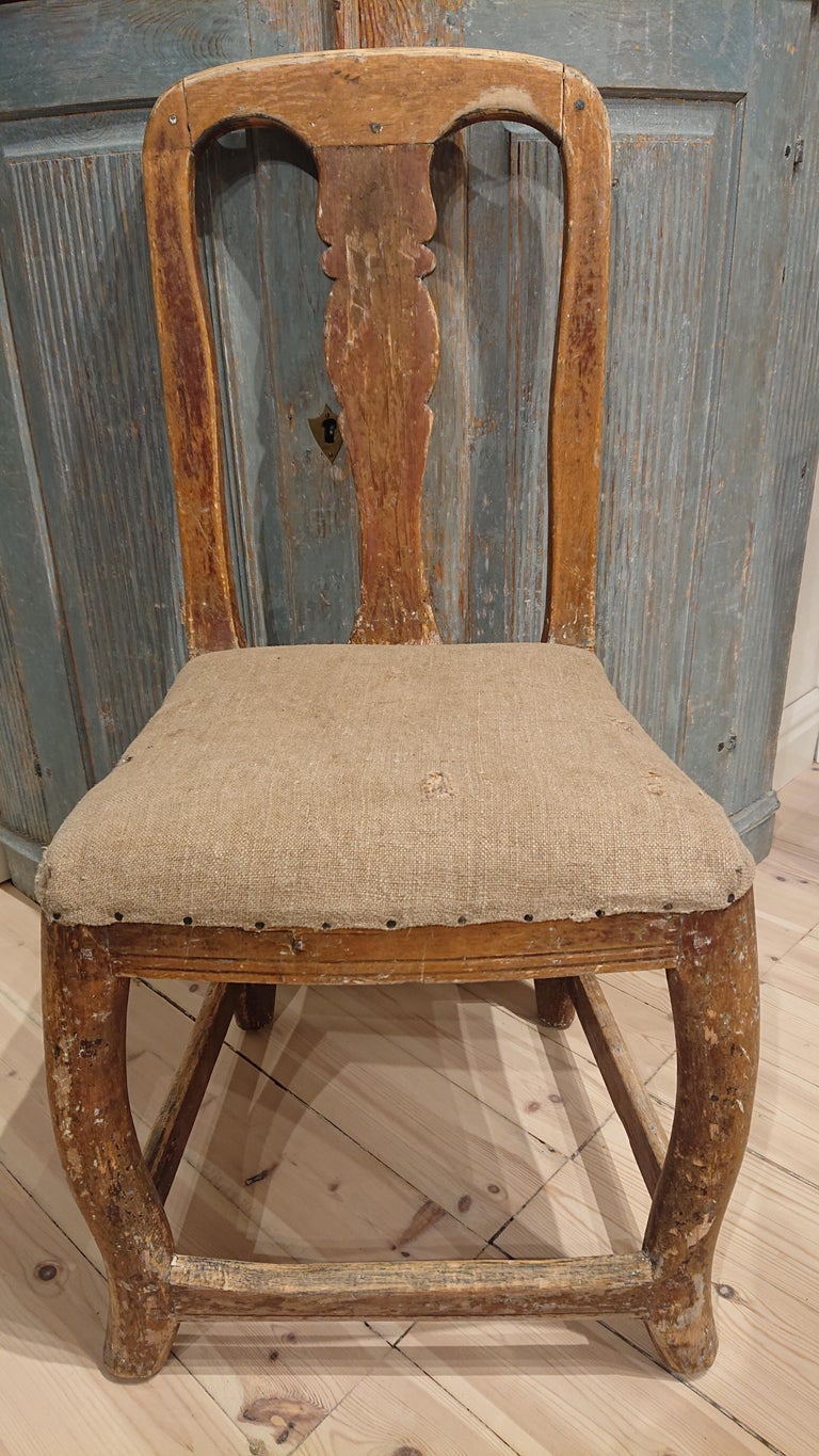 18th Century Swedish Rococo Children Chair with Original Paint Swedish ...