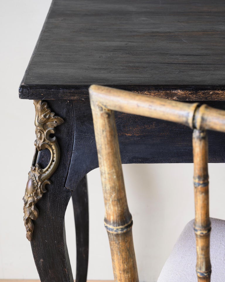18th Century Swedish Rococo Desk For Sale at 1stDibs