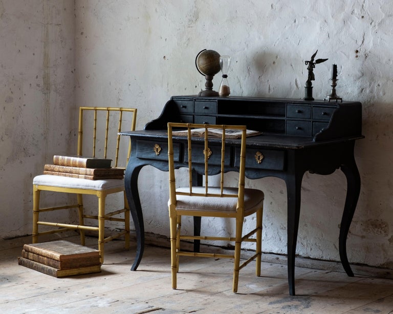 18th Century Swedish Rococo Writing Desk at 1stDibs