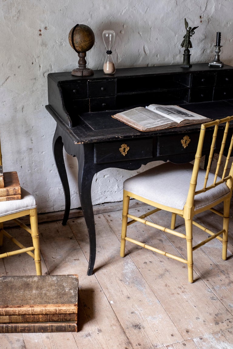 18th Century Swedish Rococo Writing Desk at 1stDibs