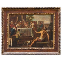 Oil Painting by Franz Martin Kuen - The Banquet of Cleopatra, 1771 For ...