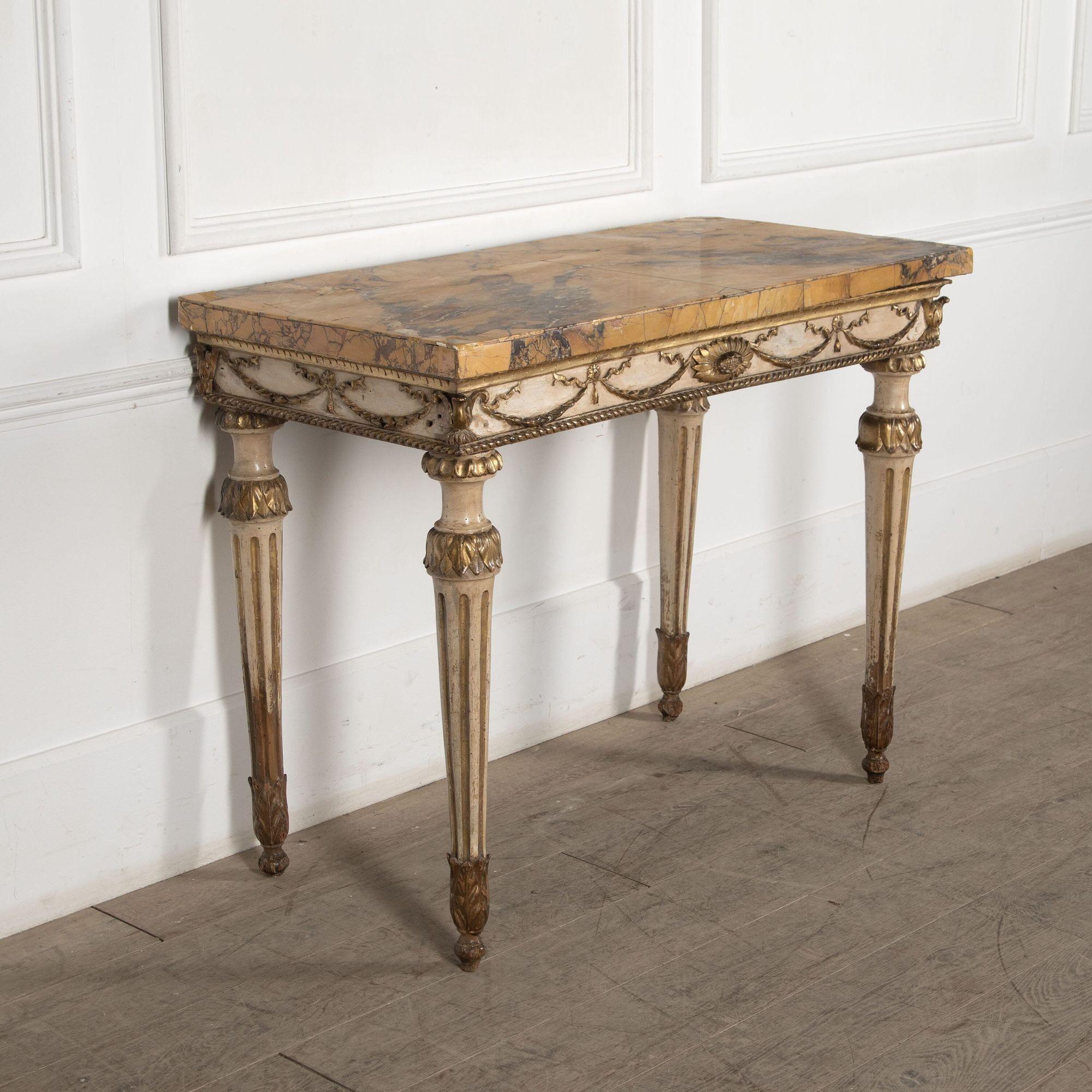 Tuscan Console Table, 18th Century at 1stDibs