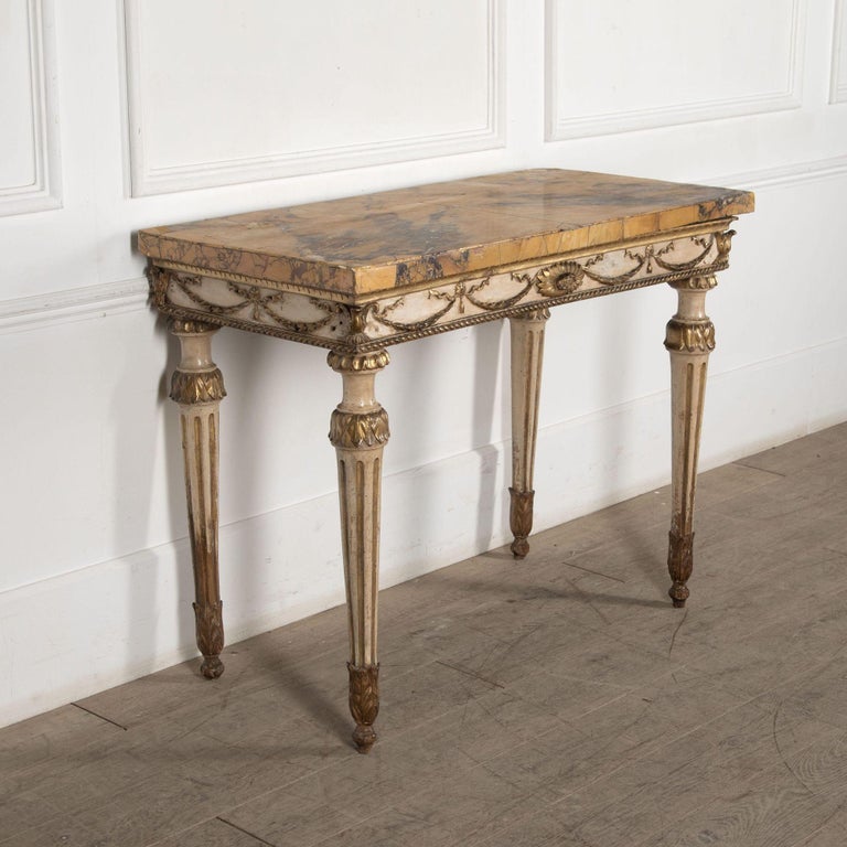 Tuscan Console Table,18th Century For Sale at 1stDibs