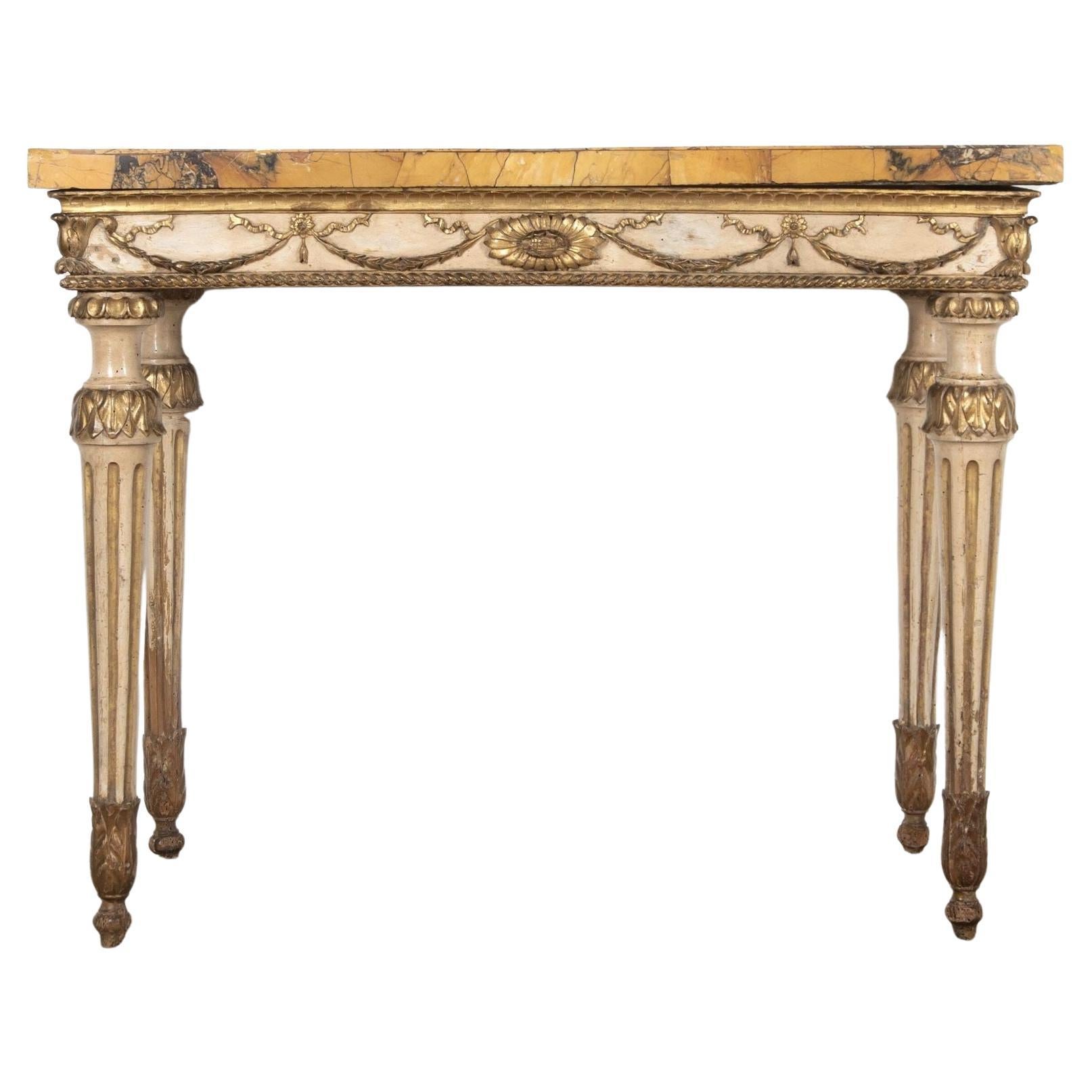 Tuscan Console Table, 18th Century at 1stDibs
