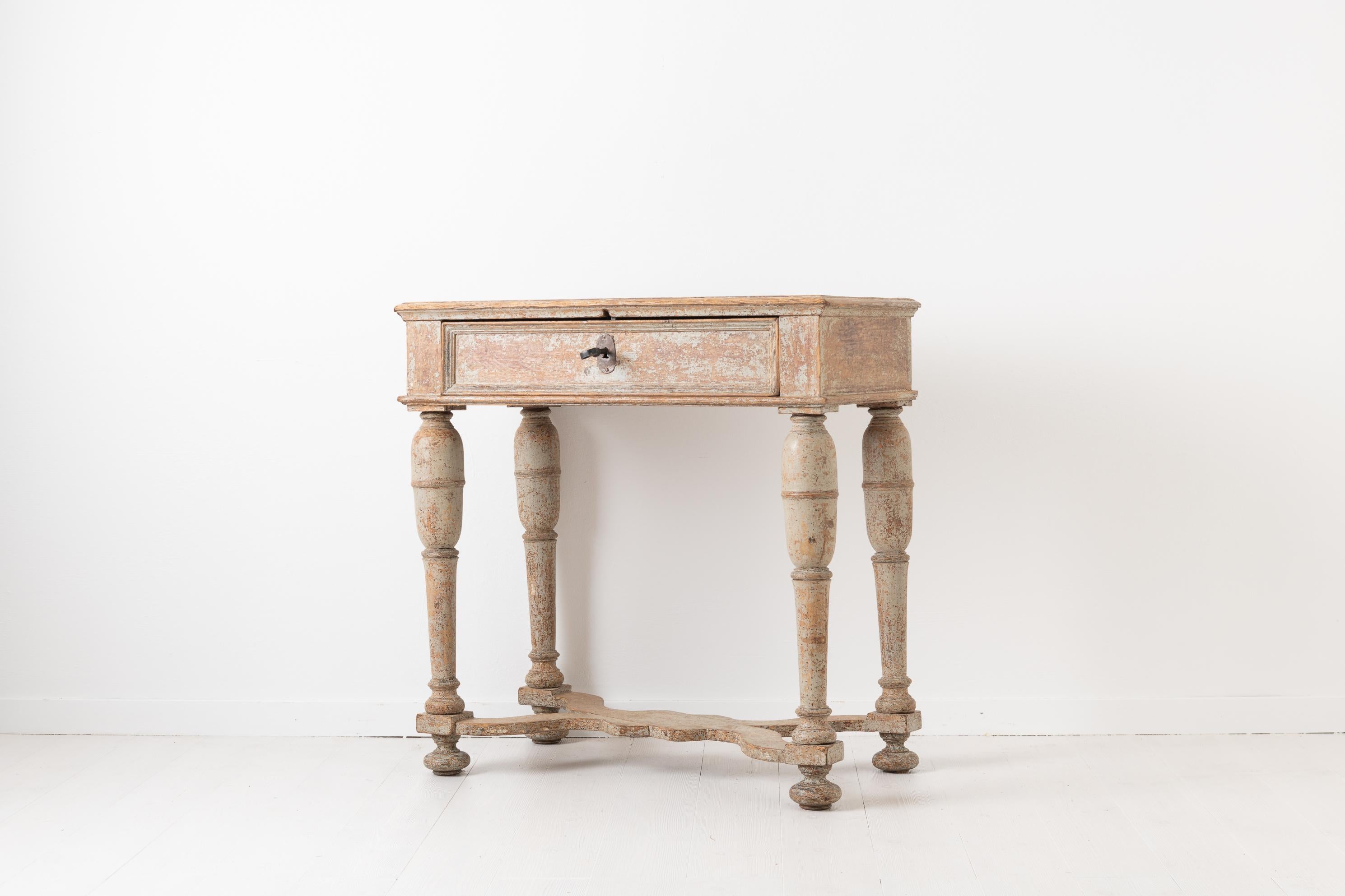 18th Century Unusual Swedish Baroque Side Table at 1stDibs