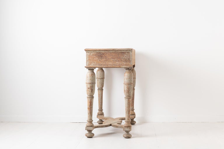 18th Century Unusual Swedish Baroque Side Table at 1stDibs