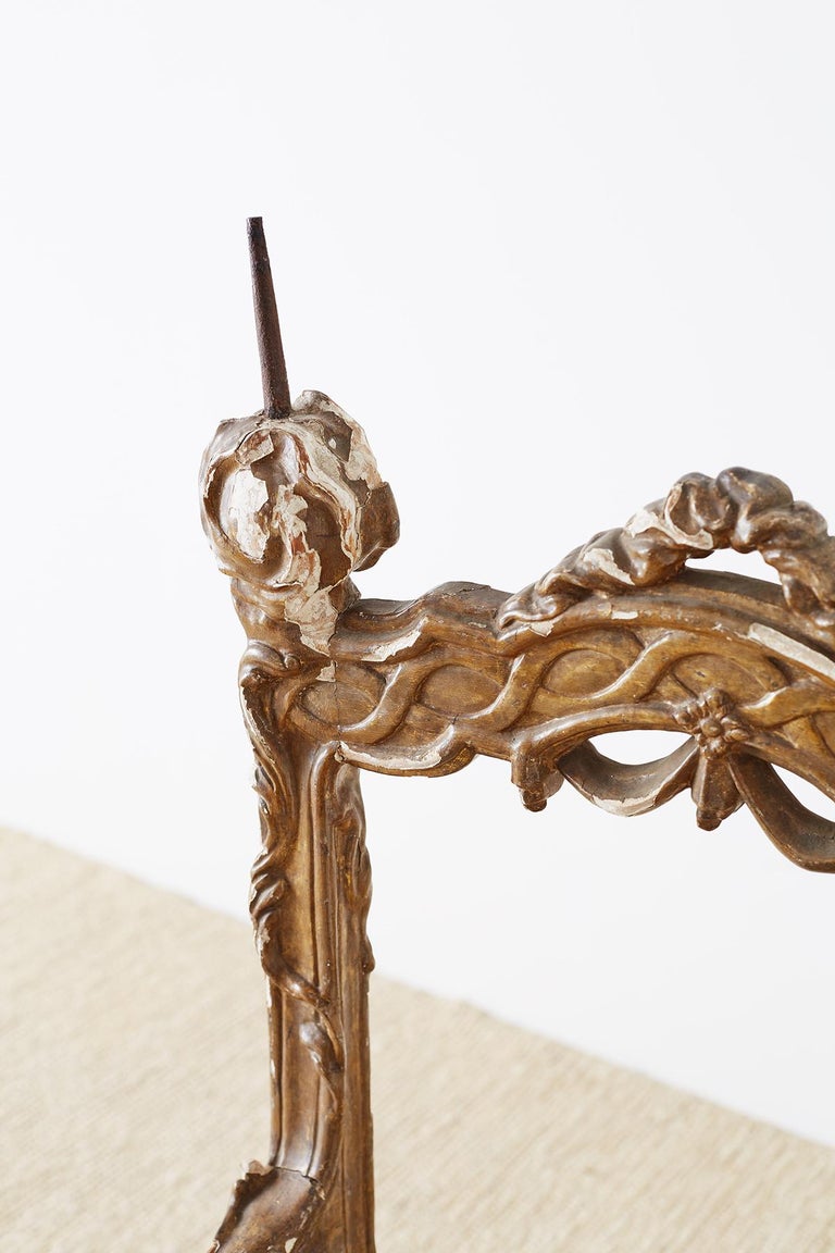 18th Century Venetian Neoclassical Parade Chair or Kings Chair at ...