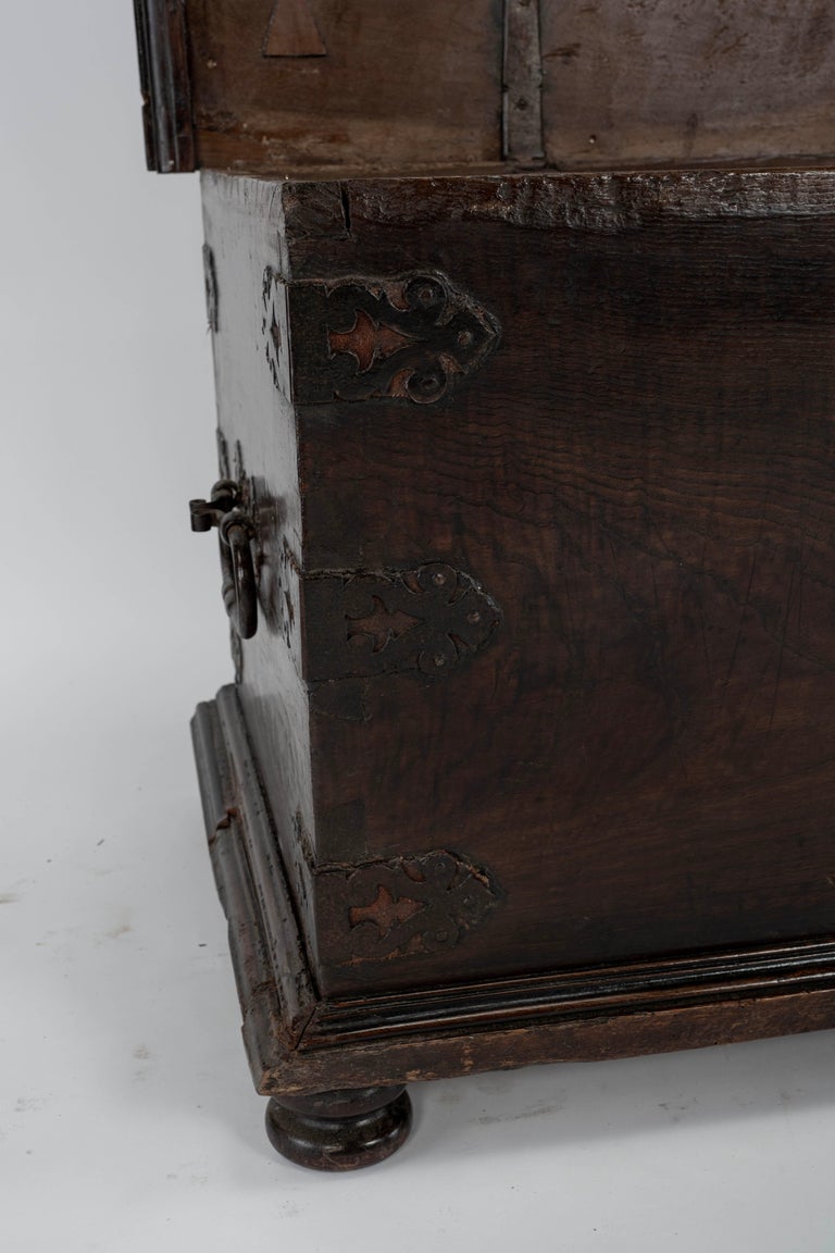 18th Century Walnut Trunk For Sale at 1stDibs