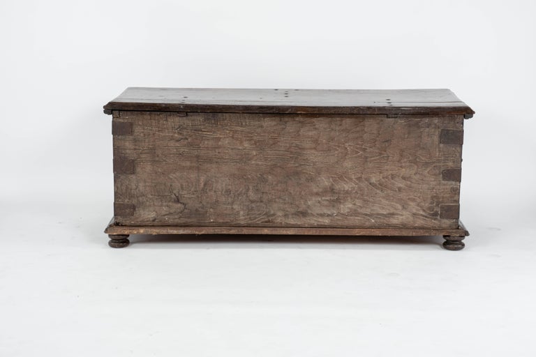 18th Century Walnut Trunk For Sale at 1stDibs