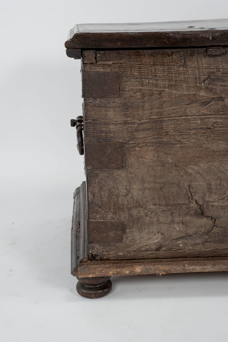 18th Century Walnut Trunk For Sale at 1stDibs