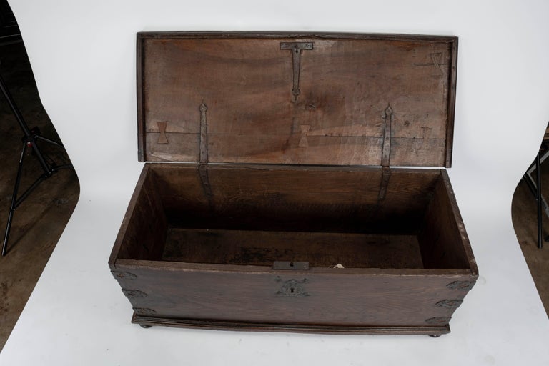 18th Century Walnut Trunk For Sale at 1stDibs