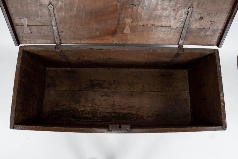 18th Century Walnut Trunk For Sale at 1stDibs
