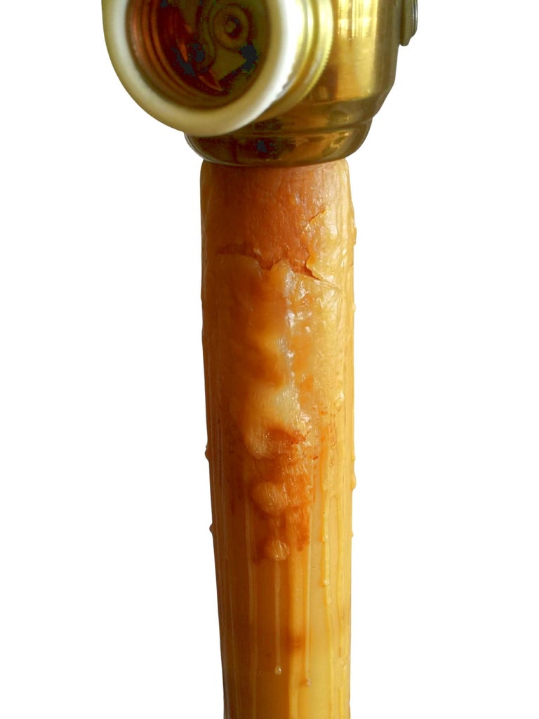 18th Century Wooden Torch For Sale at 1stDibs