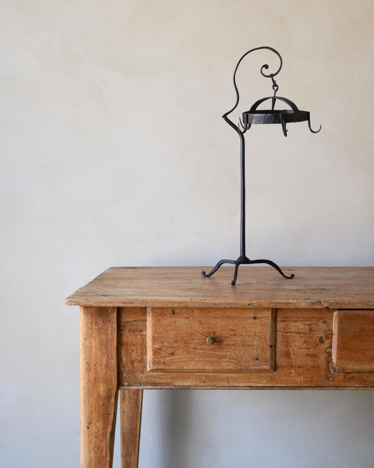 18th Century Wrought Iron Table Game Hanger For Sale at 1stDibs