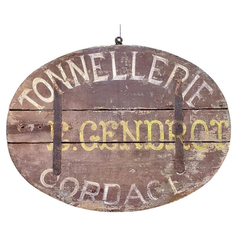 18th or 19th Century French Ship Chandler's Trade Sign For Sale at 1stDibs
