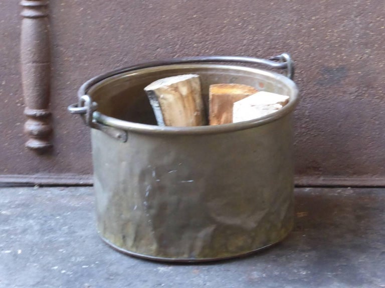 18th-19th Century Dutch Log Holder or Log Basket For Sale at 1stdibs