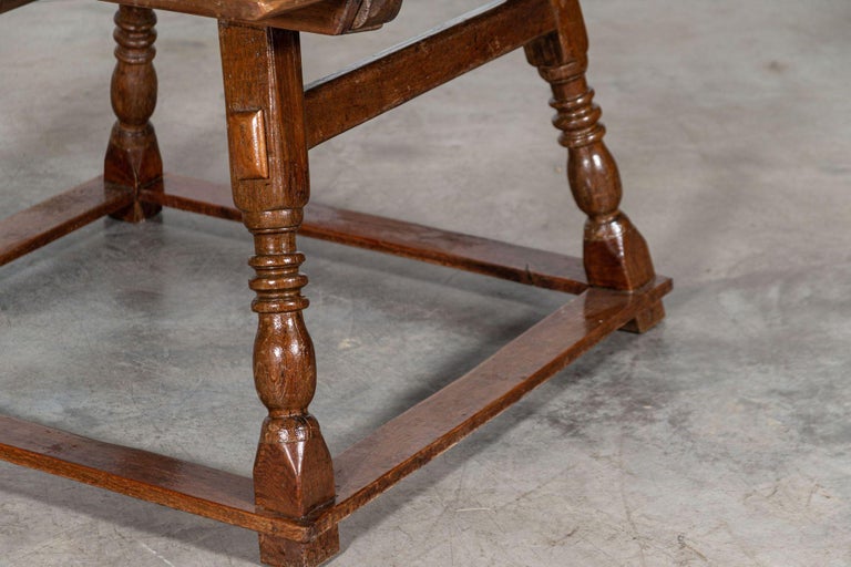 18th Century English Vernacular Oak Work Table For Sale at 1stDibs