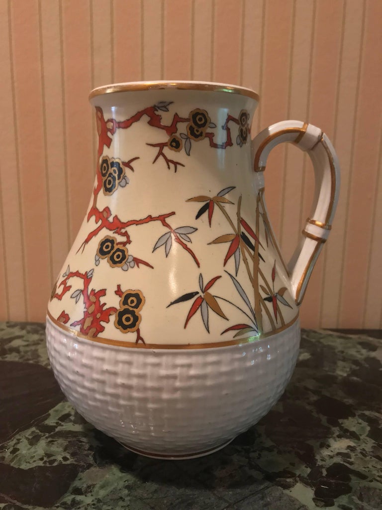 19 c. Lot of Three Japanese Style English Porcelain Jugs/Pitchers For ...