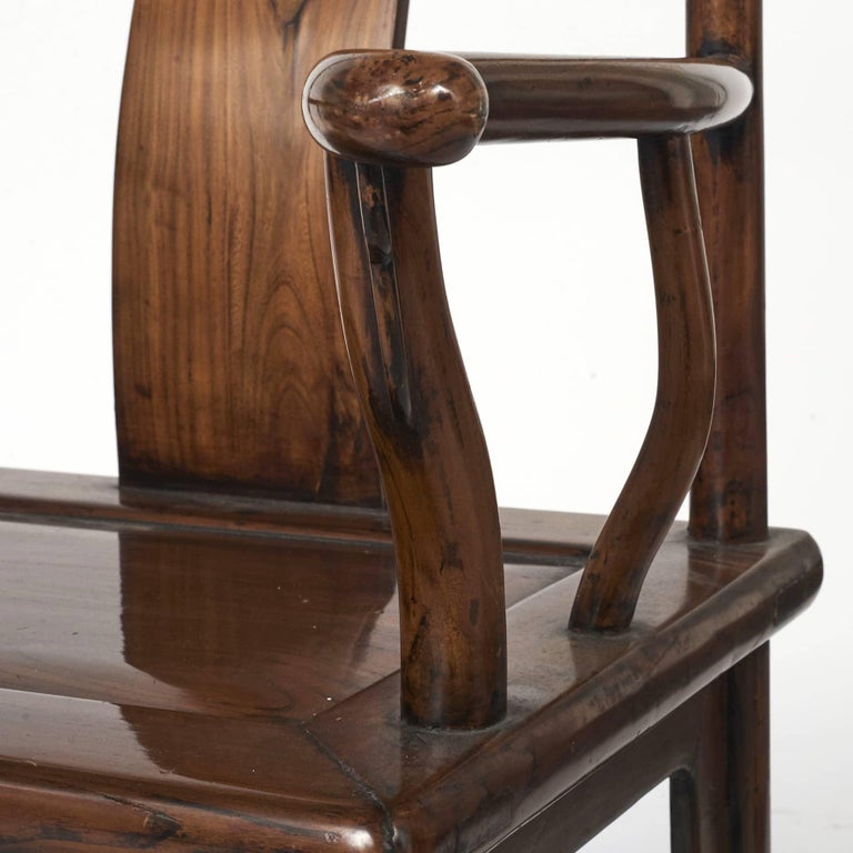 19th Century, Ming Style Official's Hat Chair For Sale at 1stDibs