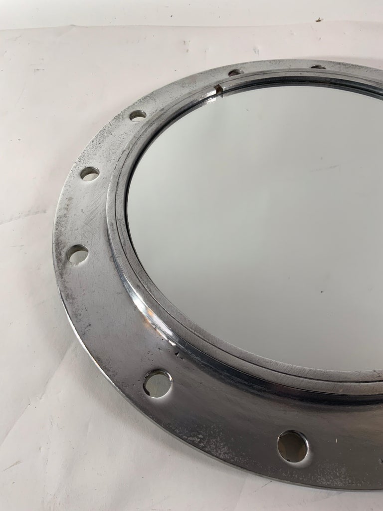 Authentic Ship's Porthole Mirror For Sale at 1stDibs